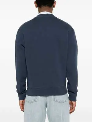Maison Kitsuné Bold Fox Head Cotton Sweatshirt - Blue