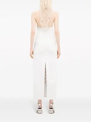 COURREGES Halterneck Denim Dress