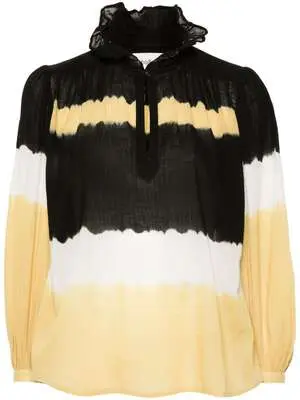 Ba&sh Harvey Cotton Blouse - Black