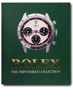 Assouline Rolex: The Impossible Collection Fabienne Reybaud Hardcover Book - Green