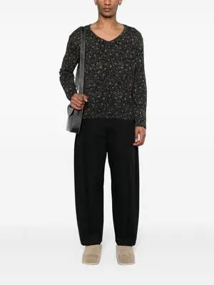Yohji Yamamoto Abstract-print T-shirt