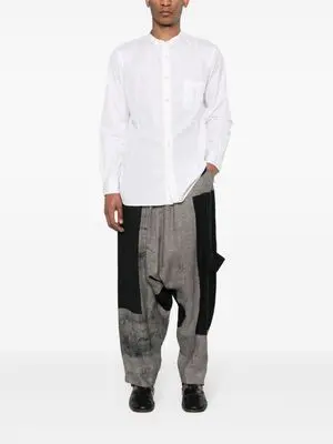 Yohji Yamamoto Plain Cotton Shirt