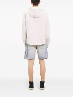 COURREGES Logo-appliqué Hooded Jacket