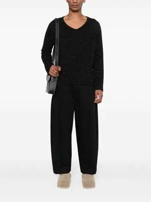 Yohji Yamamoto Logo-print Long-sleeve T-shirt