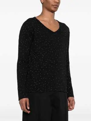 Yohji Yamamoto Logo-print Long-sleeve T-shirt