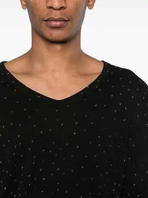 Yohji Yamamoto Logo-print Long-sleeve T-shirt