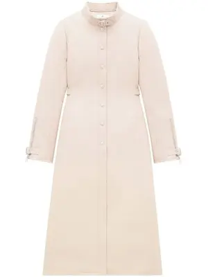COURREGES Buckle Twill Long Coat