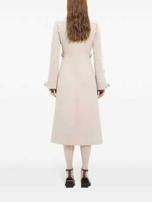 COURREGES Buckle Twill Long Coat