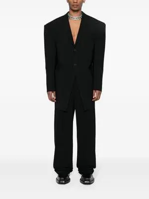 Rick Owens Edfu Single-breasted Coat