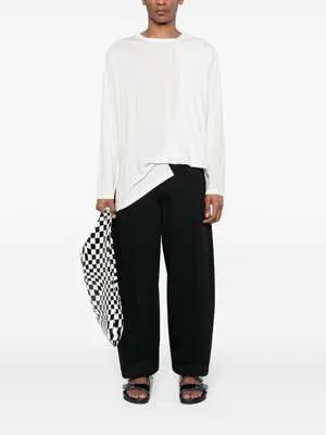 Yohji Yamamoto Asymmetric Cotton T-shirt