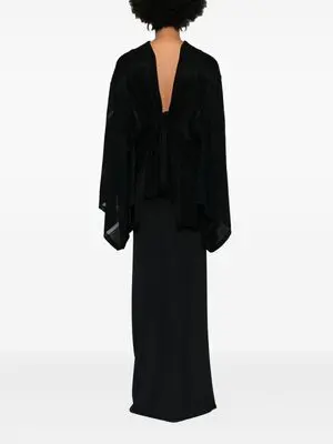 Yohji Yamamoto Draped Cardigan Coat