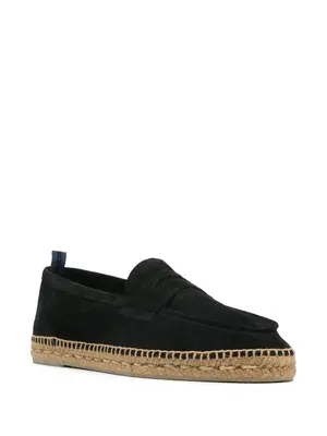CastaÑer Nacho Suede Espadrilles - Black