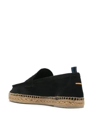 CastaÑer Nacho Suede Espadrilles - Black