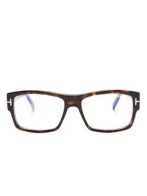 TOM FORD Square-frame Glasses - Brown