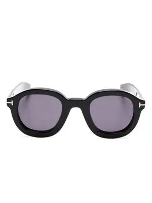 TOM FORD Round-frame Sunglasses - Black