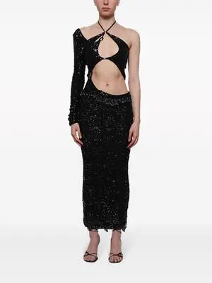 ROBERTA EINER Banu Sequin-embellished Dress