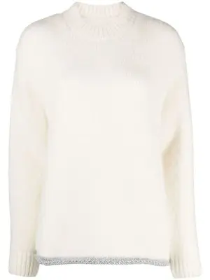 Jacquemus Logo-intarsia Jumper