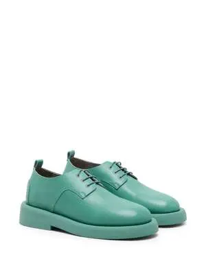 Marsèll Gommello Leather Derby Shoes - Green