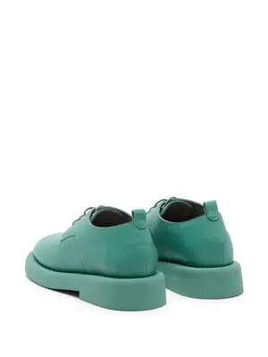Marsèll Gommello Leather Derby Shoes - Green