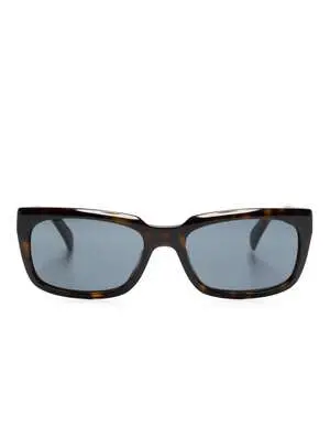 Dunhill Rectangle Frame Sunglasses - Brown