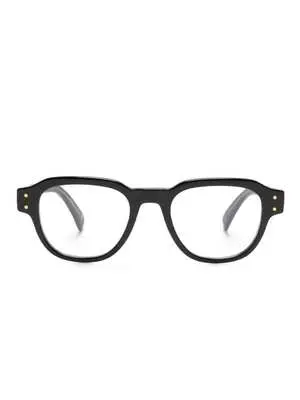 Dunhill Wayfarer Frame Glasses - Black