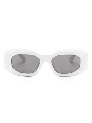 Versace Maxi Medusa Biggie Sunglasses - White