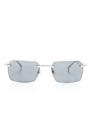 Rimless Rectangle Sunglasses
