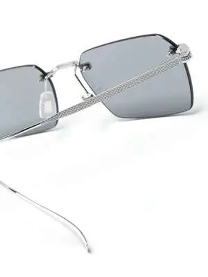 Dunhill Rimless Rectangle Sunglasses