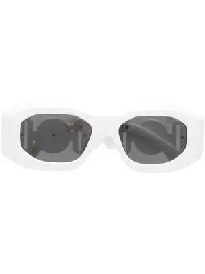 Versace Medusa Plaque Sunglasses - White