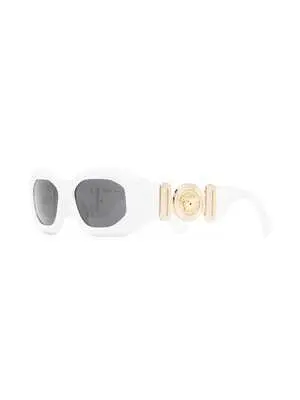 Versace Medusa Plaque Sunglasses - White