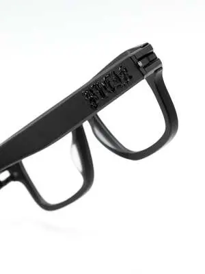 Philipp Plein Logo-plaque Square-frame Glasses
