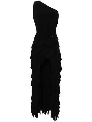 NISSA Ruffled Maxi Dress