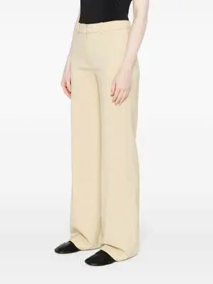 JOSEPH Morissey Tailored Trousers - Neutrals