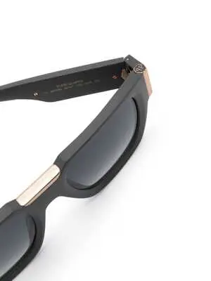 Philipp Plein Logo-plaque Square Sunglasses - Grey
