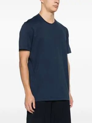 Paul & Shark Crew-neck Cotton T-shirt - Blue