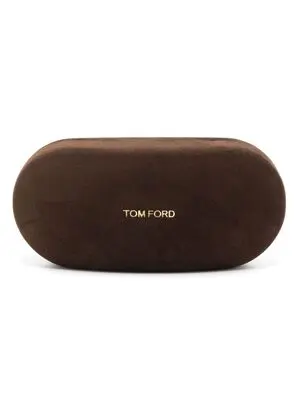 TOM FORD Logo Plaque Aviator Sunglasses