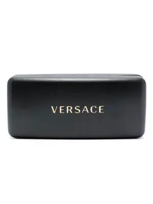 Versace Medusa Plaque Rectangle Sunglasses