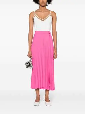 NISSA Crepe De Chine Tank Top - White