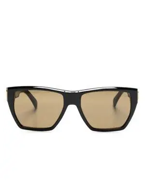 Dunhill Geometric-frame Sunglasses - Black