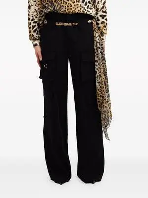 Roberto Cavalli Belted Cargo Trousers