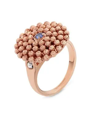 OFFICINA BERNARDI 18kt Rose Gold Mimosa Sapphire Ring - Pink