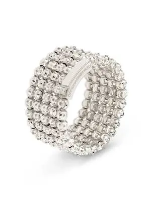 OFFICINA BERNARDI 18kt White Gold Diamond Ring - Silver