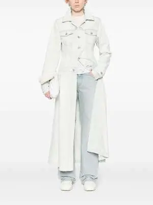 MAISON MARGIELA Single-stitch Denim Maxi Coat