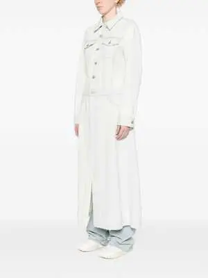MAISON MARGIELA Single-stitch Denim Maxi Coat