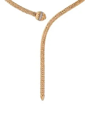 OFFICINA BERNARDI 18kt Yellow Diamond Y Necklace - Gold