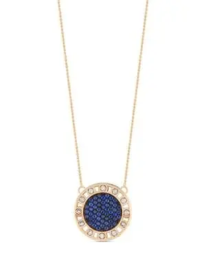 OFFICINA BERNARDI 18kt Yellow Senzatempo Sapphire And Diamond Necklace - Gold