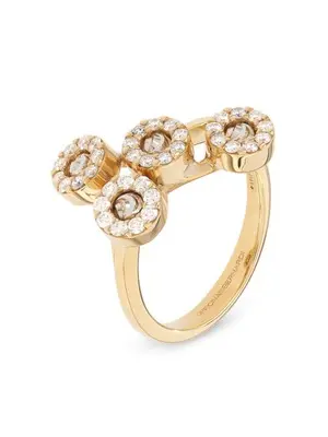 OFFICINA BERNARDI 18kt Yellow Grace Moon Diamond Ring - Gold