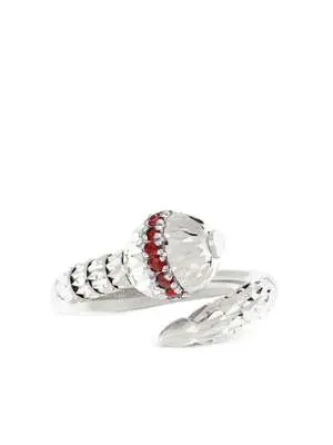 OFFICINA BERNARDI 18kt White Gold Ruby Ring - Silver