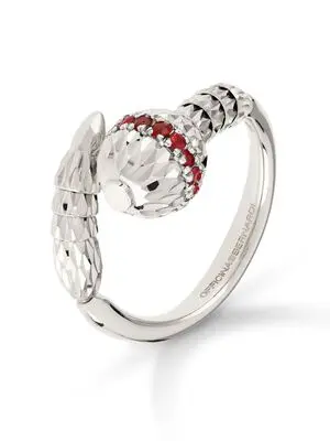 OFFICINA BERNARDI 18kt White Gold Ruby Ring