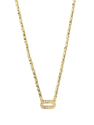 OFFICINA BERNARDI 18kt Yellow Diamond Dea Necklace - Gold